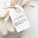Printable Newborn Baby Gift Tag Digital Download Shower Present ...