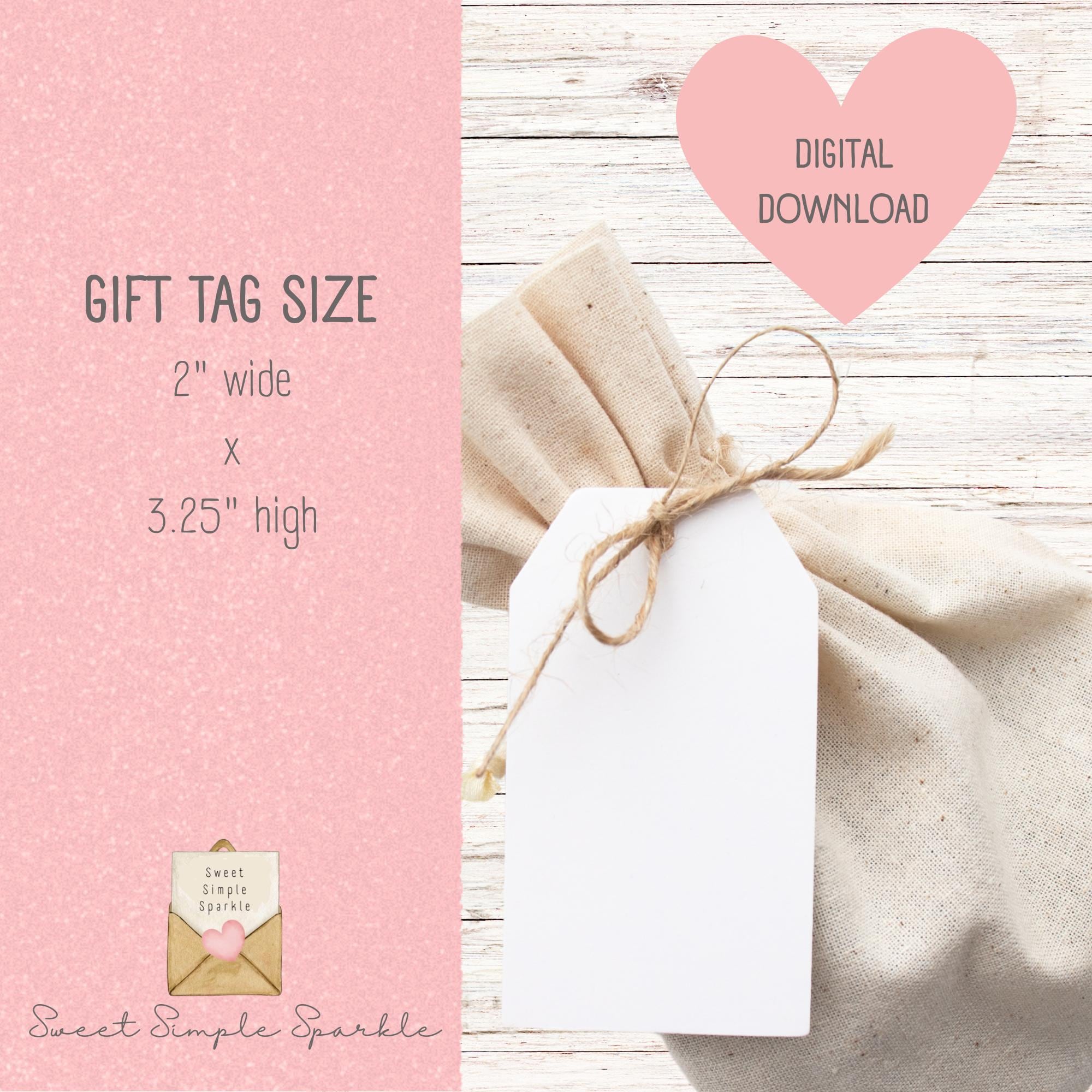 Newborn Baby Gift Tag Shower Present Congratulations Pregnancy New ...