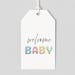 Printable Newborn Baby Gift Tag Digital Download Shower Present ...