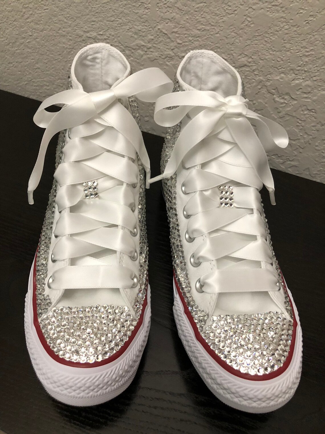 Custom Crystal Converse Sparkle / Bling / Rhinestone Shoes - Etsy