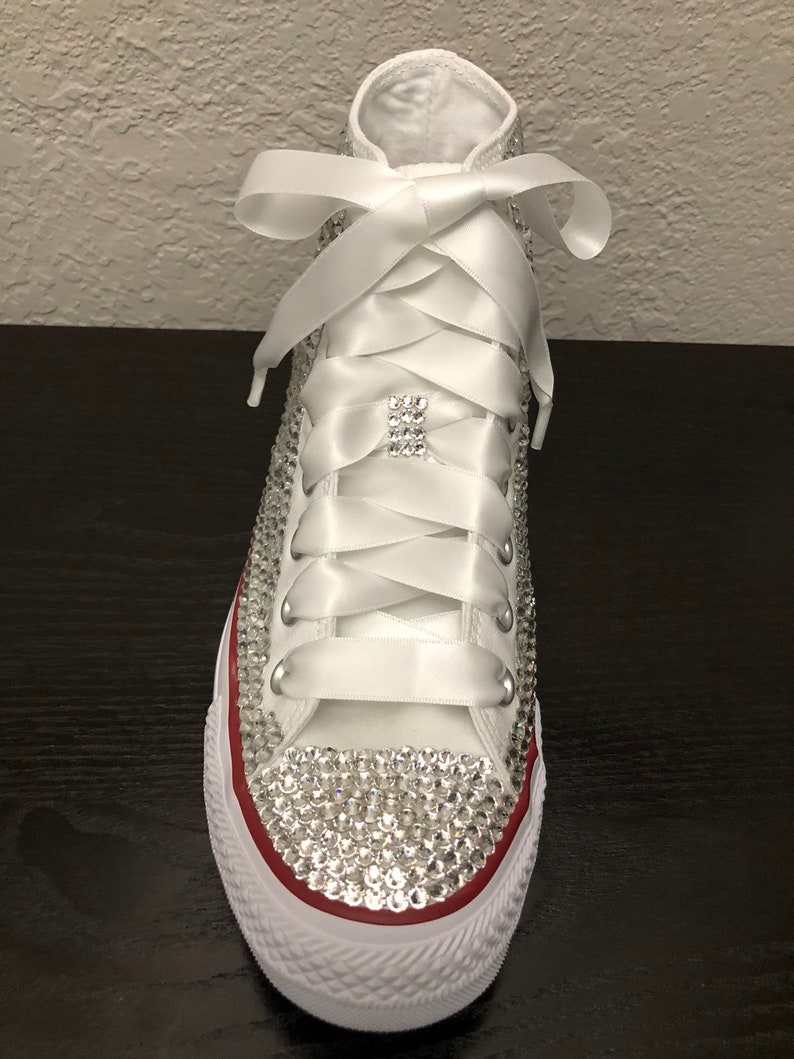 Custom Crystal Converse Sparkle / Bling / Rhinestone Shoes - Etsy