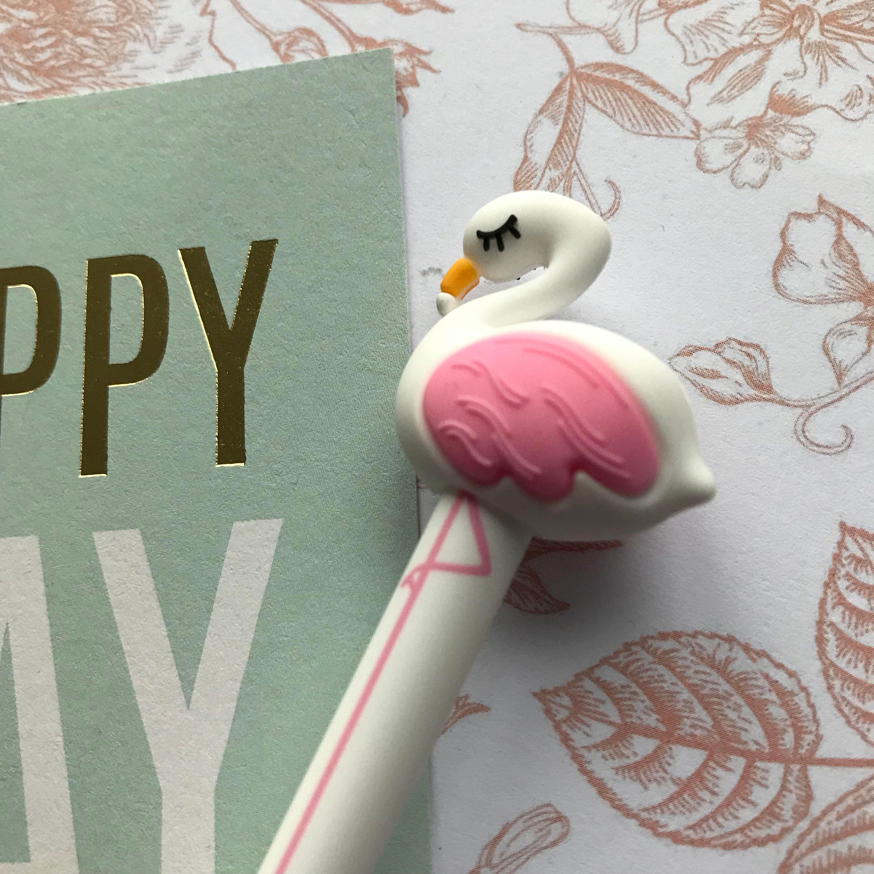 Swan Gel Pen Gel Pen Lindo Gel Pen Animal Pen Swan Bird | Etsy