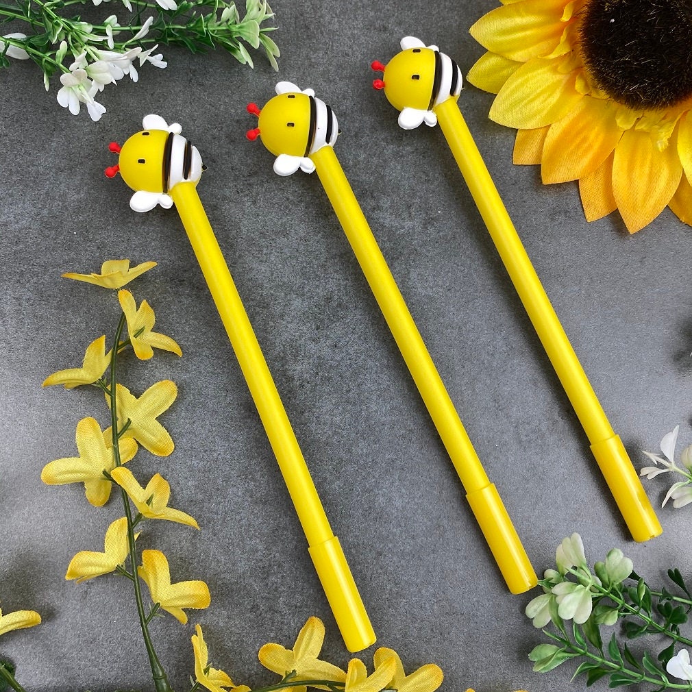 Cute Bee Gel Pen Bee Pen Gel Pen Bee Lover Gift | Etsy