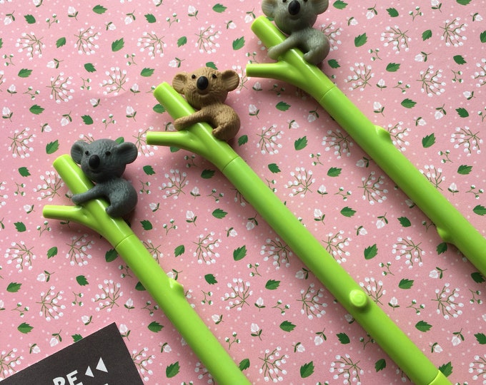Koala Bear Gel Pen - Etsy