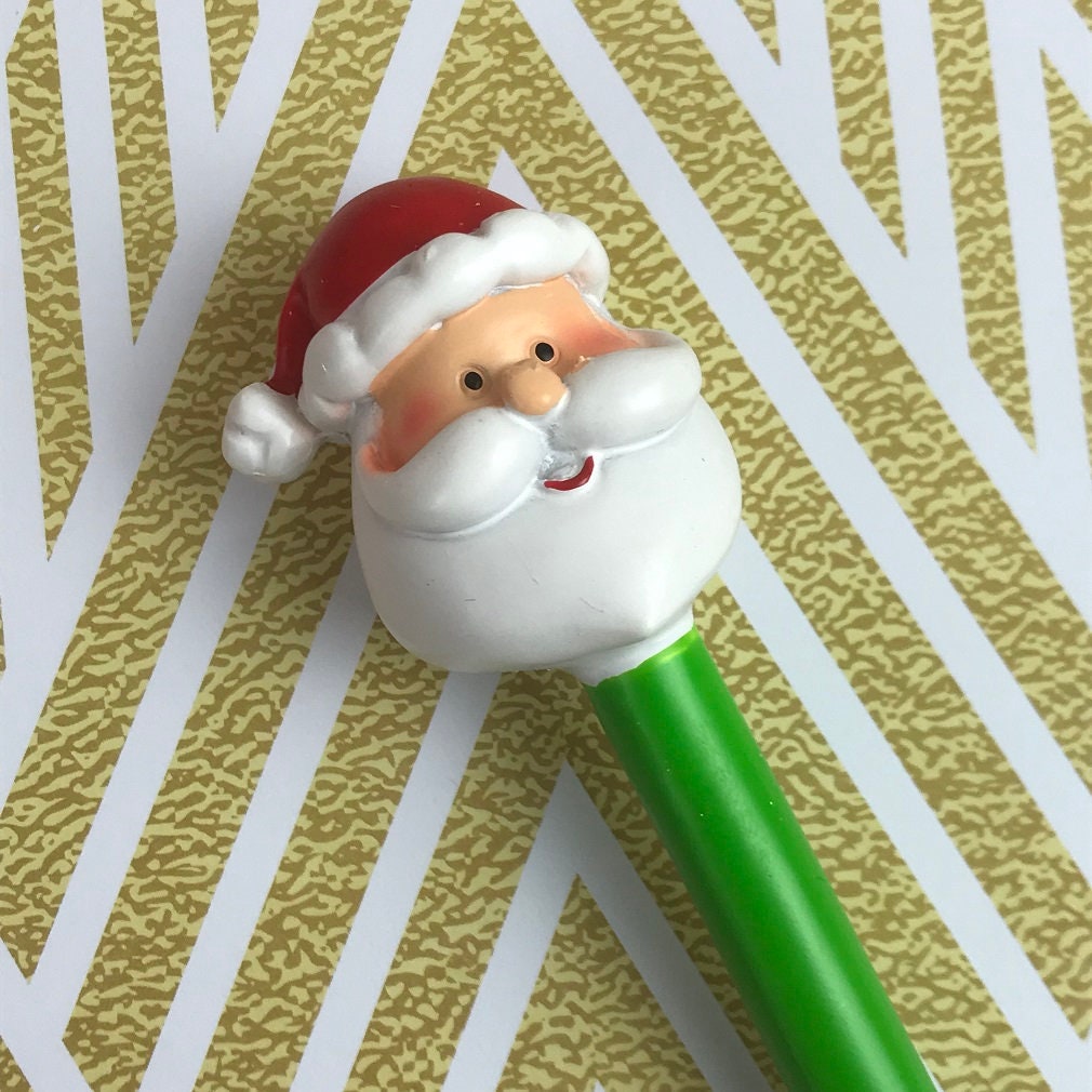 Christmas Pen Christmas Pens Cute Christmas Pen Christmas | Etsy