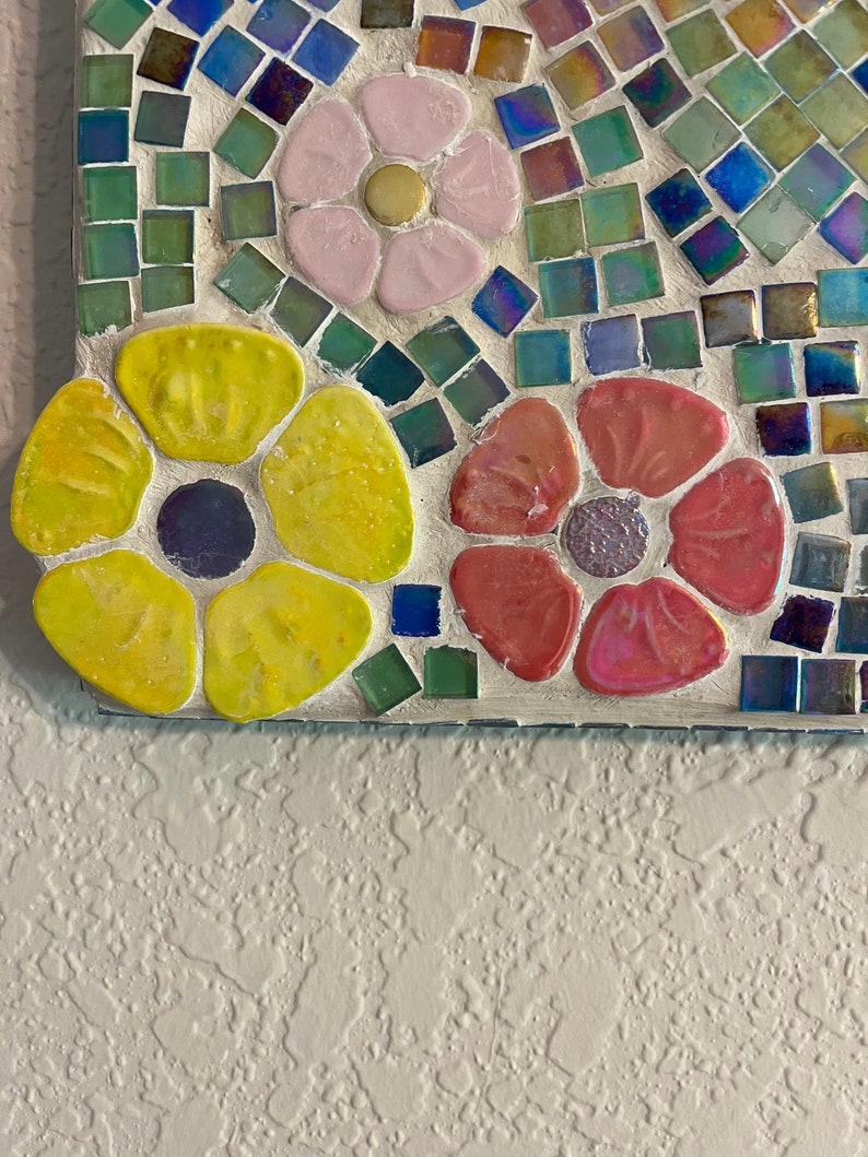 Spring Flowers Mosaic - Etsy