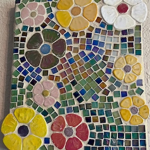 Spring Flowers Mosaic - Etsy