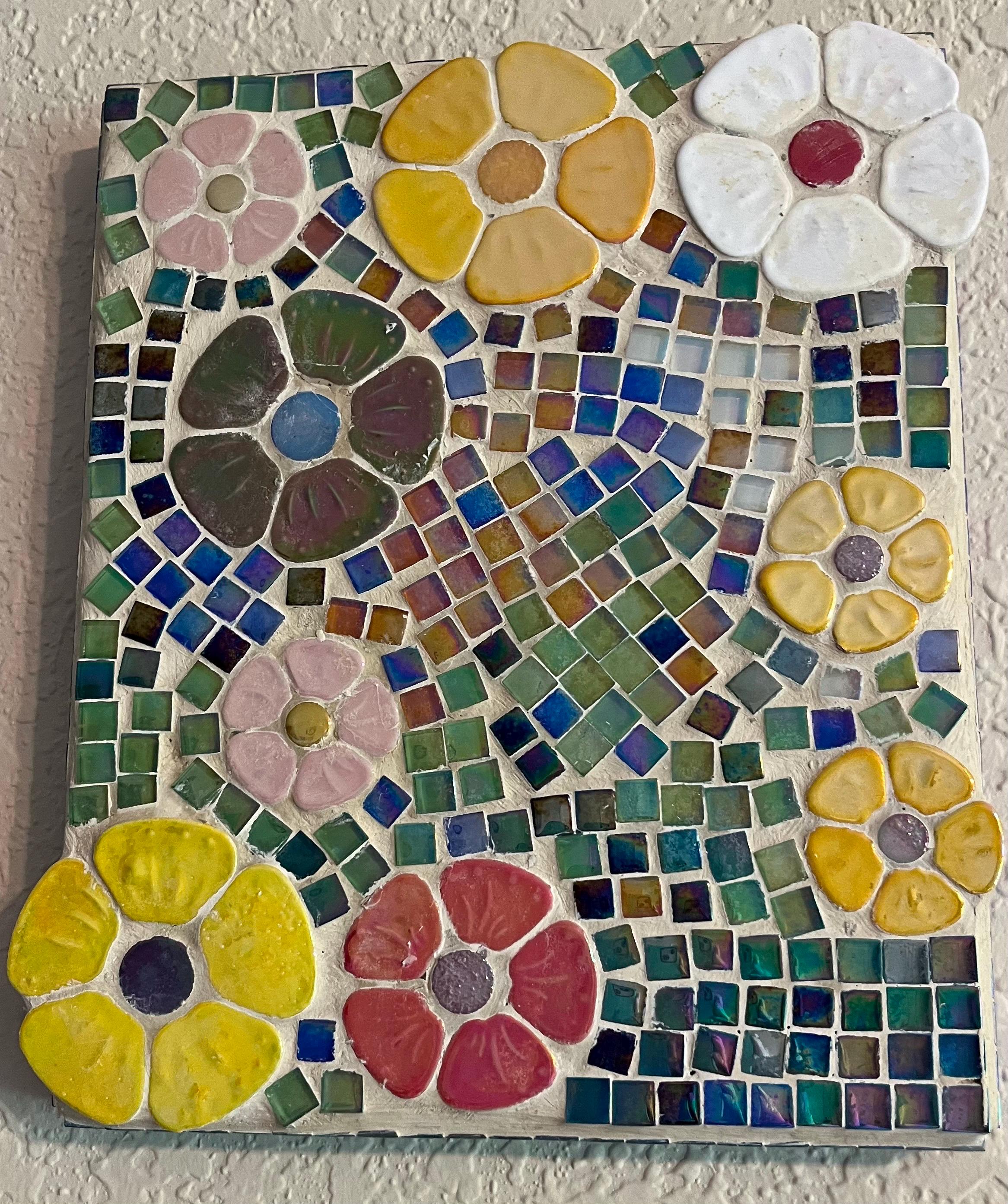 Spring Flowers Mosaic - Etsy