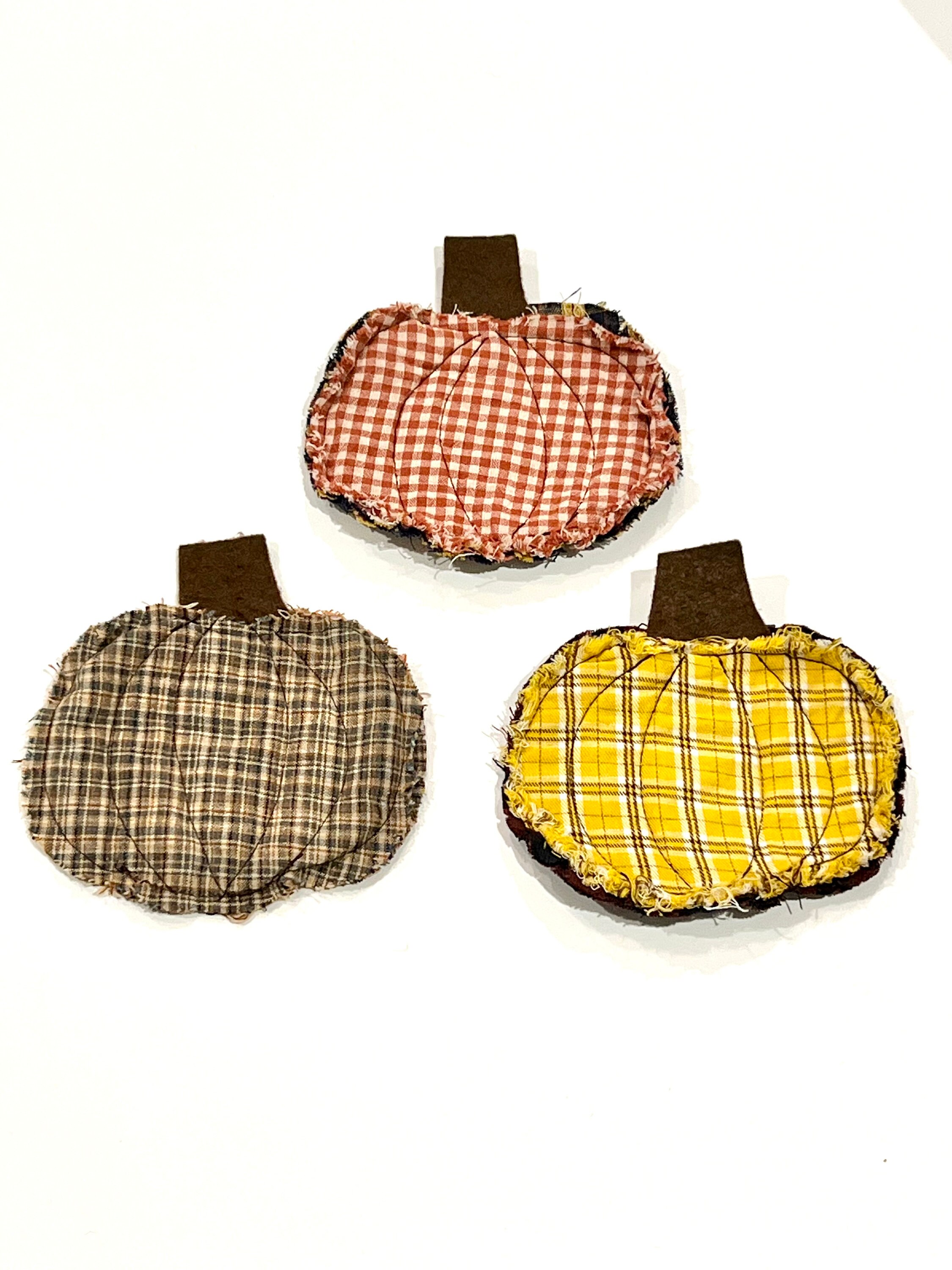 Pumpkin Quilted Coasters, DIY Sewing Kit - Etsy