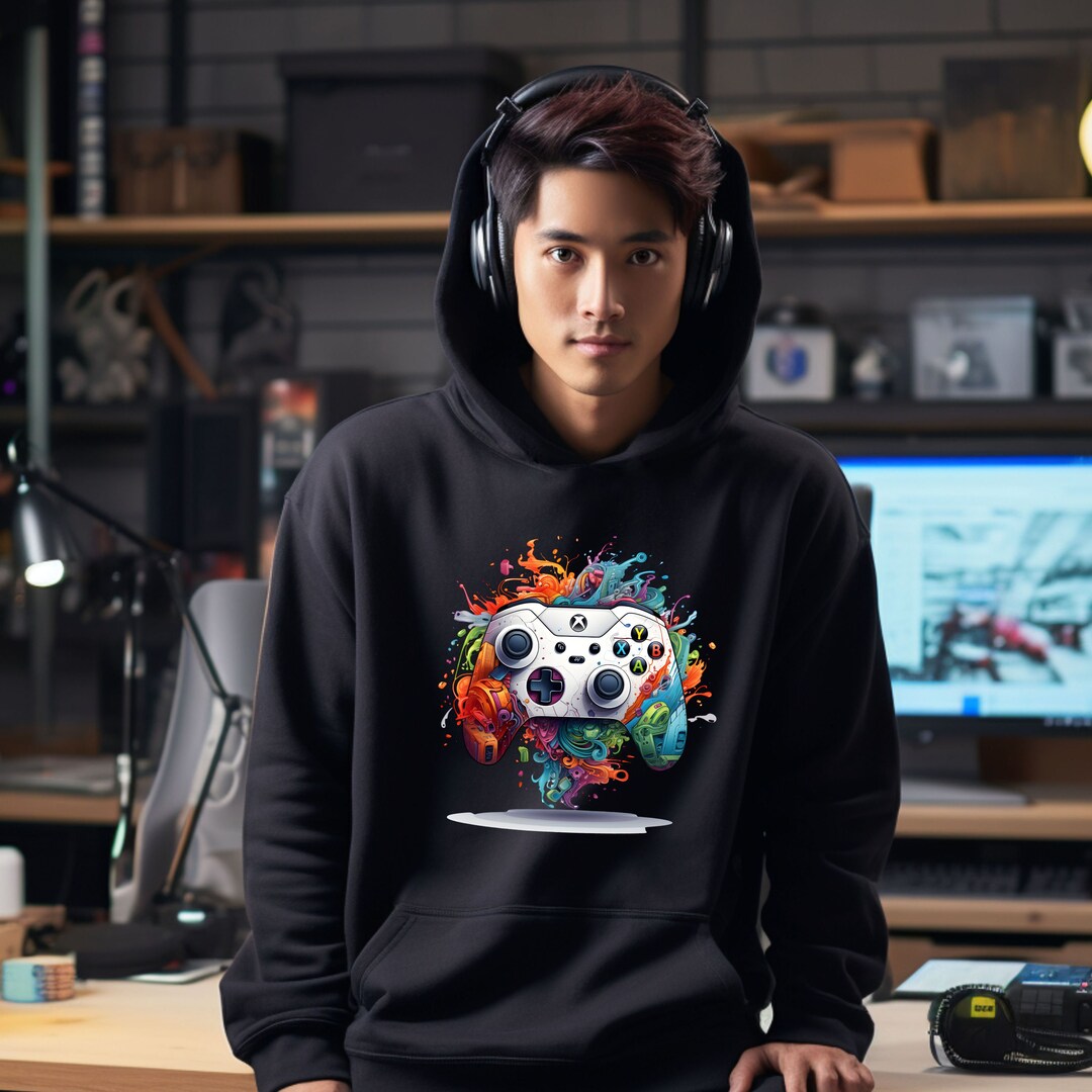 Gaming Hoodie for Gamers Gaming Controller 10 Design Gaming - Etsy Canada