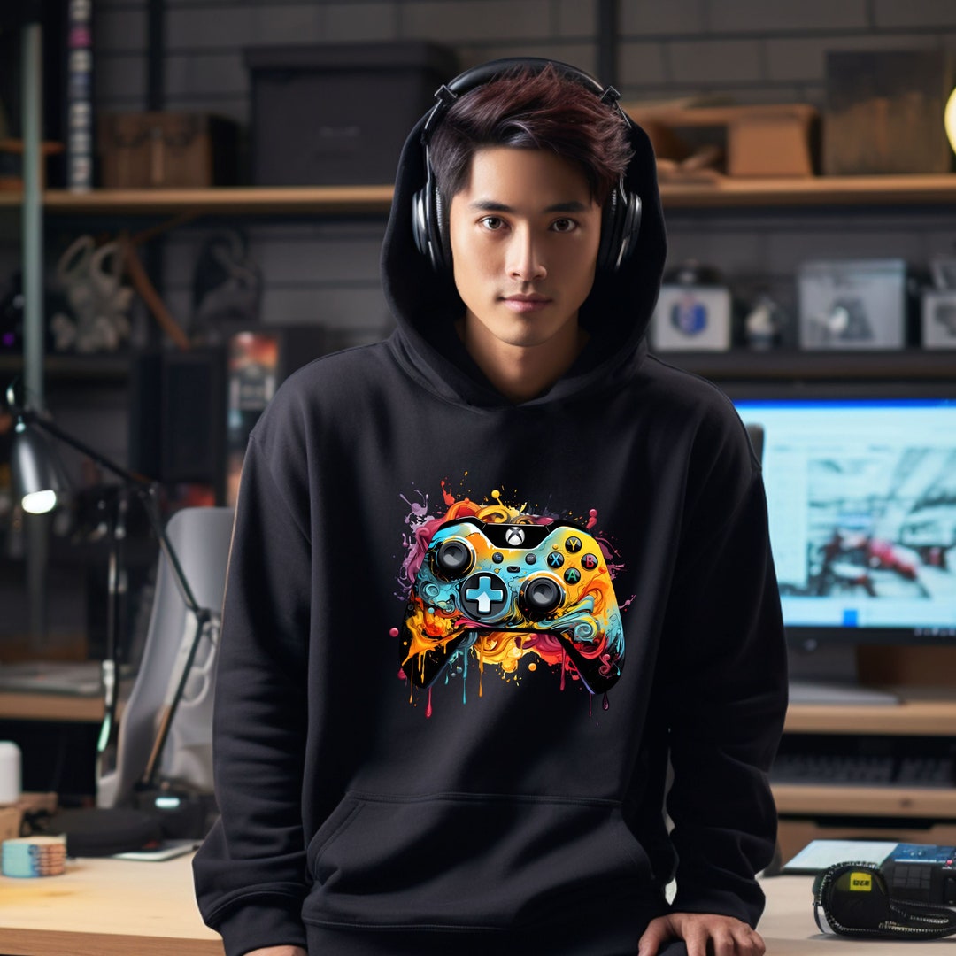 Gaming Hoodie for Gamers Gaming Controller #9 Design Gaming Hoody for ...