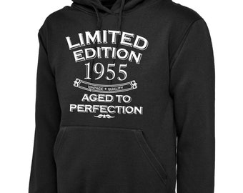 1955 Birthday Hoodie - Etsy