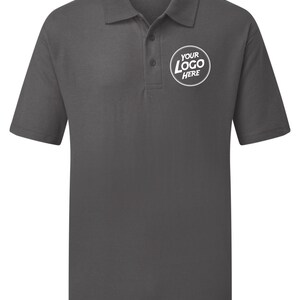 Personalised Polo Shirt Custom Work Shirts for Men Printed Shirt ...