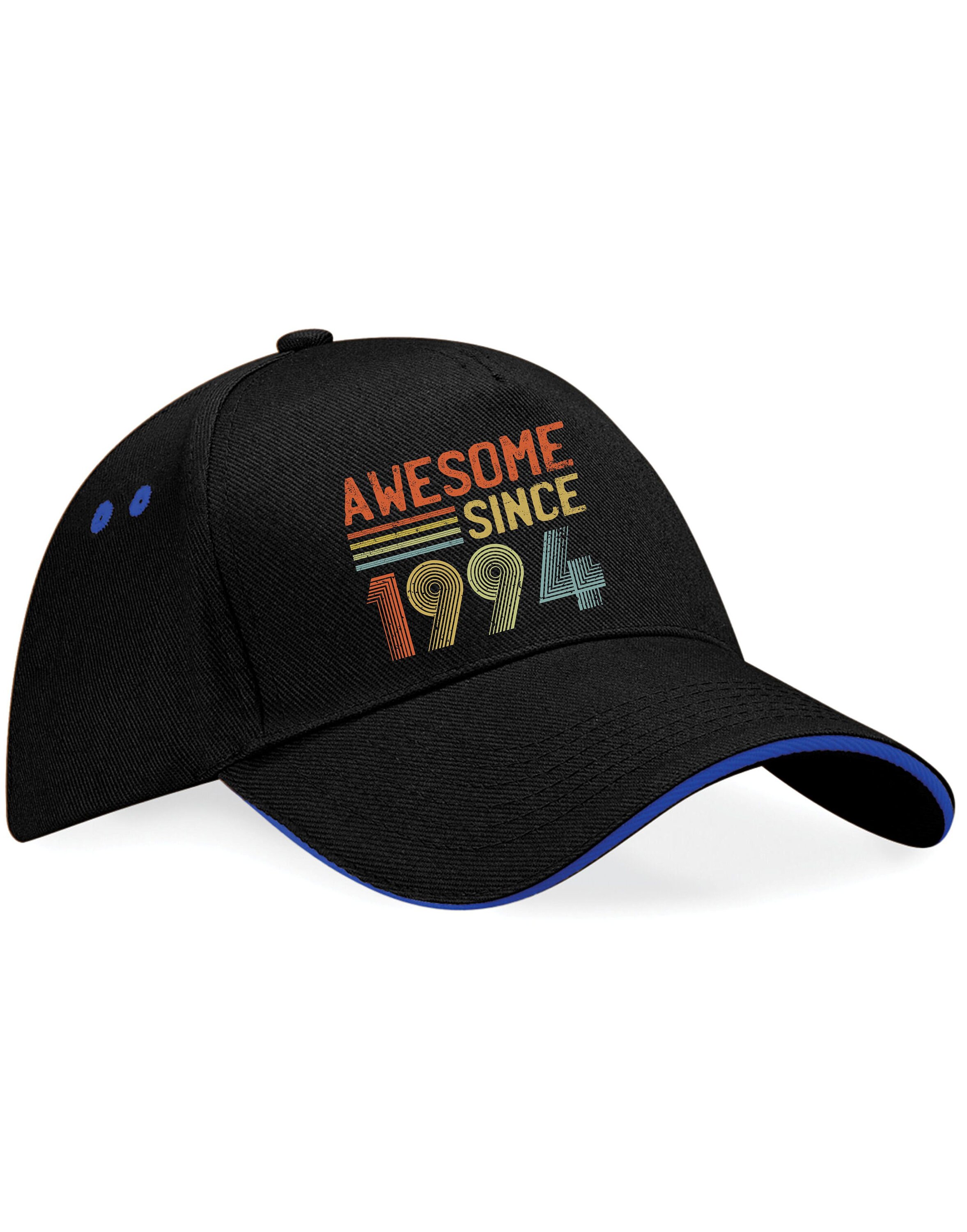 30th Birthday Hat 30 Years Old Born in 1994 Gifts 5 Panel Cotton Cap ...