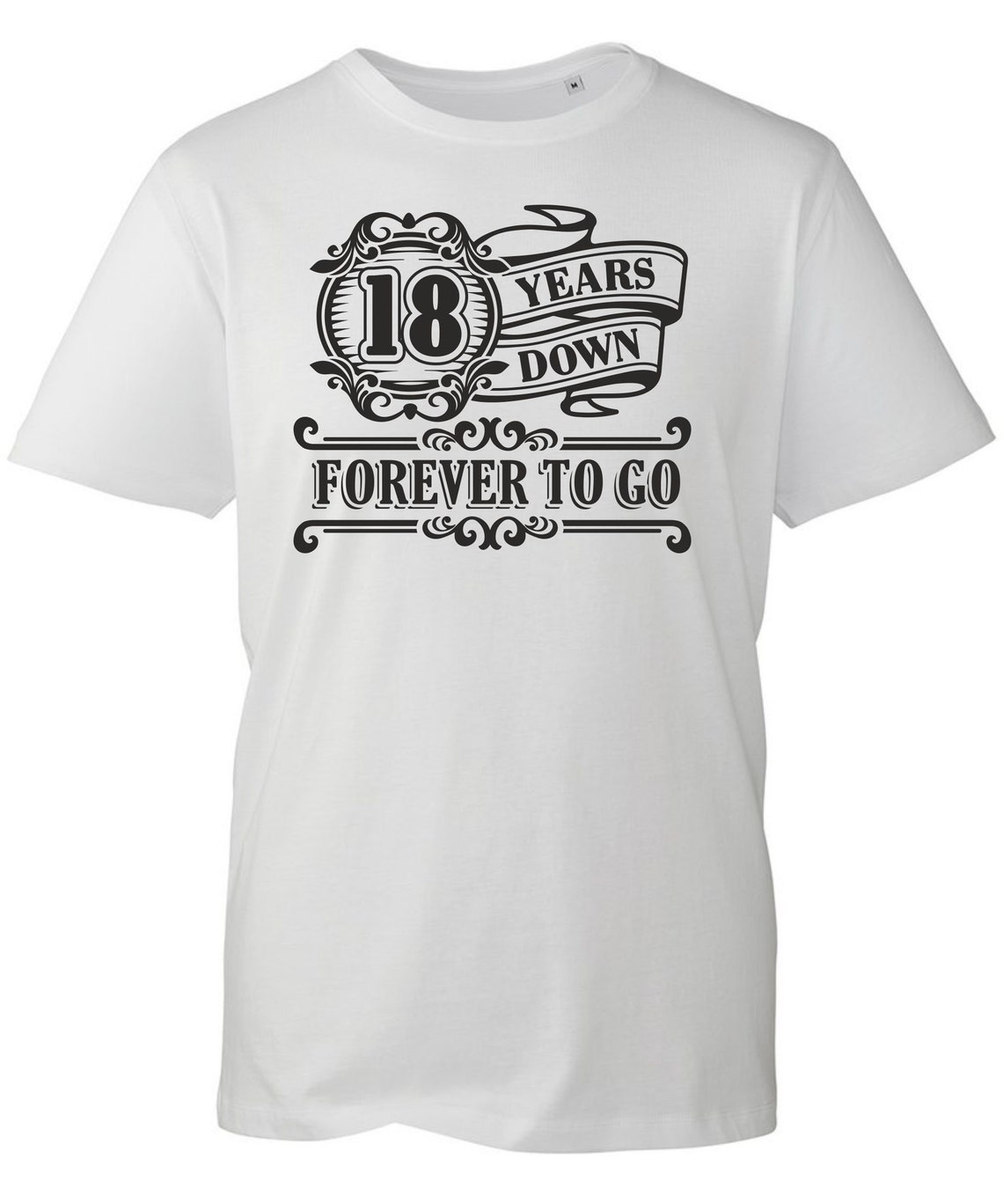 Mens 18th Birthday Gift Boy Eighteen 18 Years Old Down Forever | Etsy