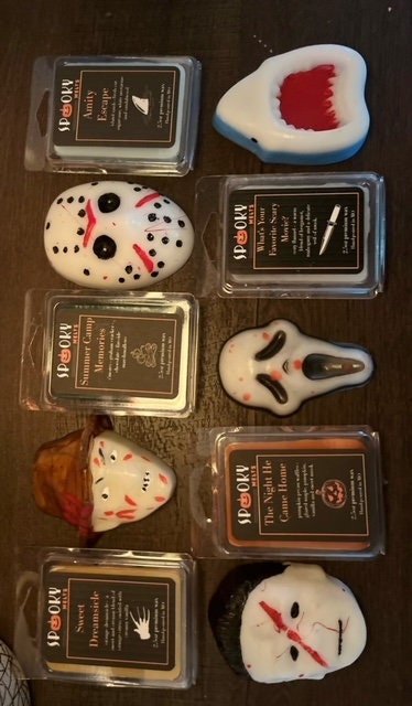 Horror Icon Box Set of 5 Characters & 5 Clamshells Fall Wax - Etsy