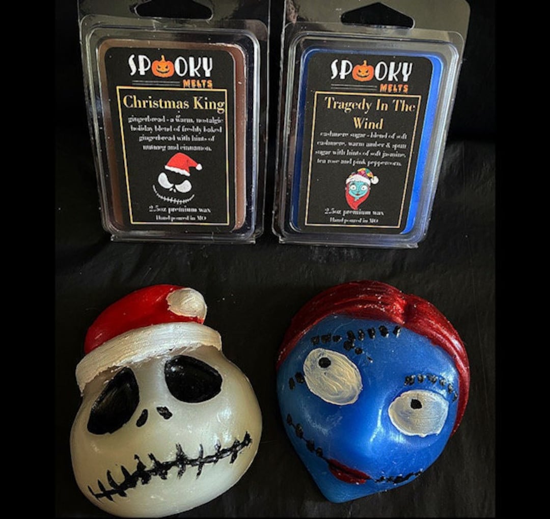 Pick 2 Characters Nightmare Xmas Wax Melt | Movie Inspired | Spooky ...