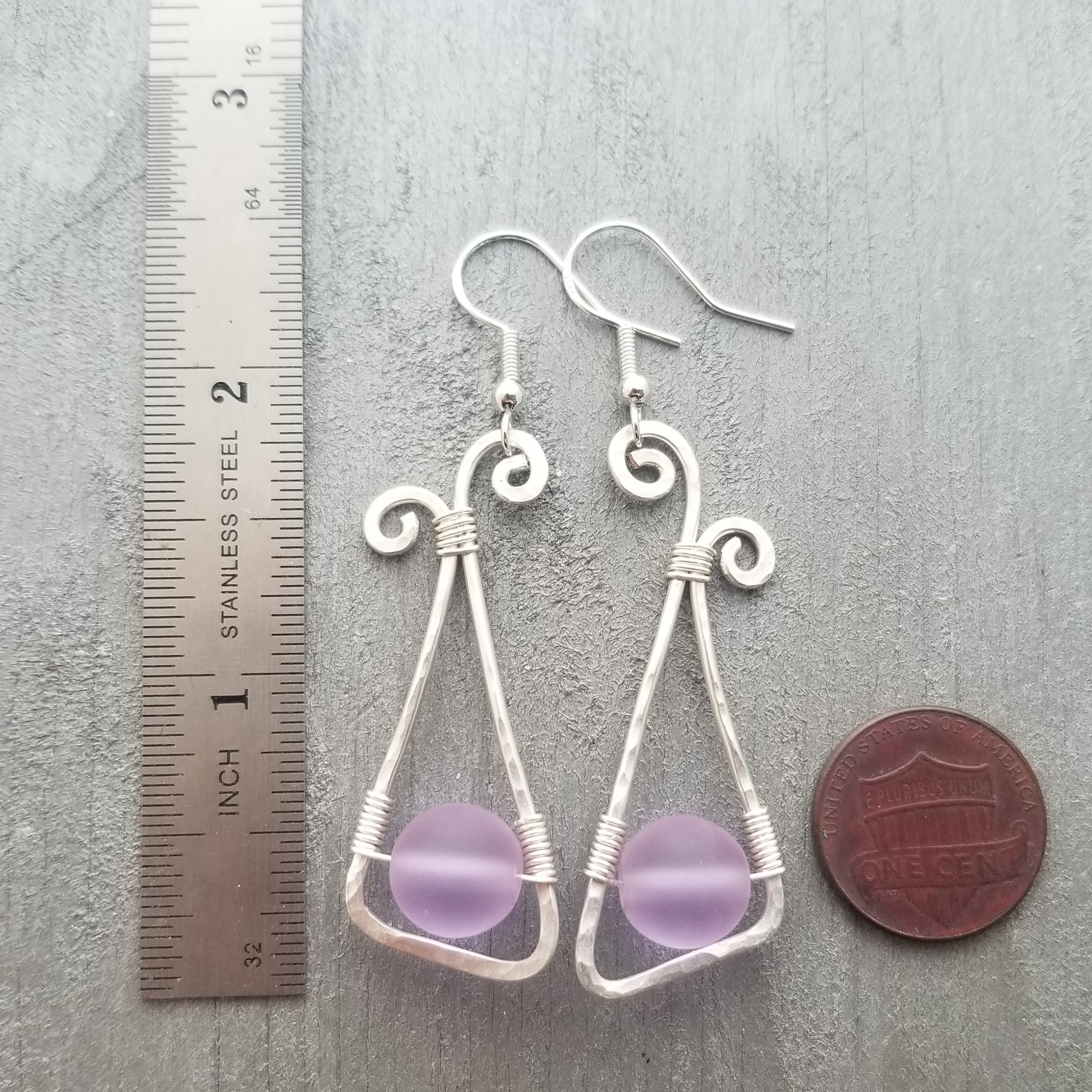 Handmade in Hawaii Hammered Wire Triangle Loop magical - Etsy