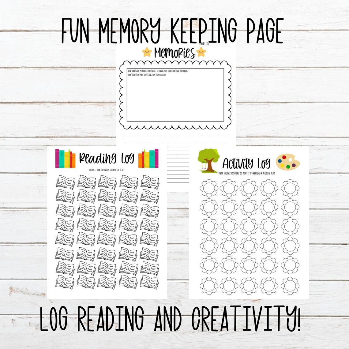 Kids Daily Journal Printable, Daily Reflection for Kids - Etsy