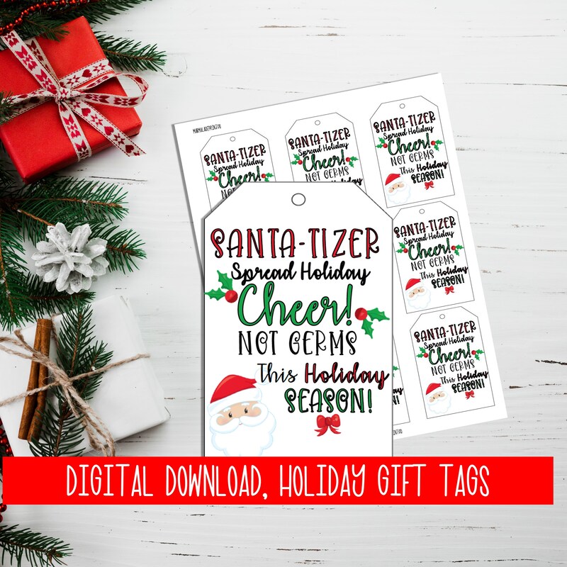 Santa Tizer - Etsy
