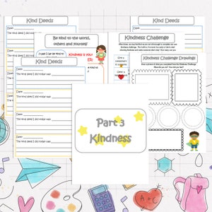 Mindfulness Guided Journal for Kids, Positive Thinking, Mental Health ...