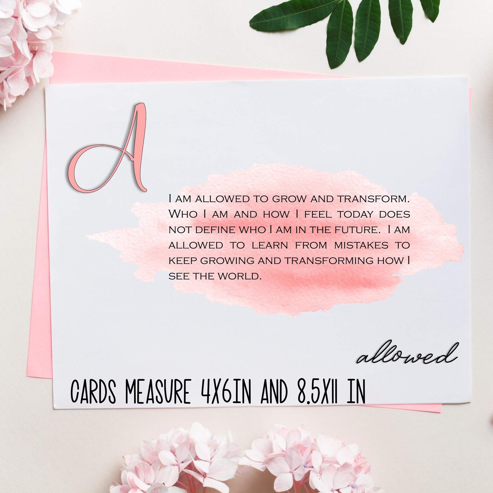 Mom Affirmation Cards, Guided Daily Reflection Journal, Empowerment ...