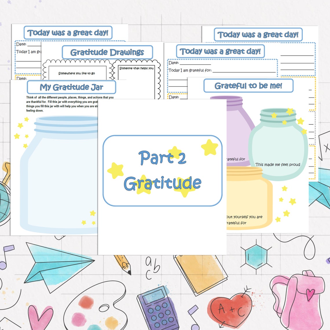 Mindfulness Guided Journal for Kids Positive Thinking Mental | Etsy