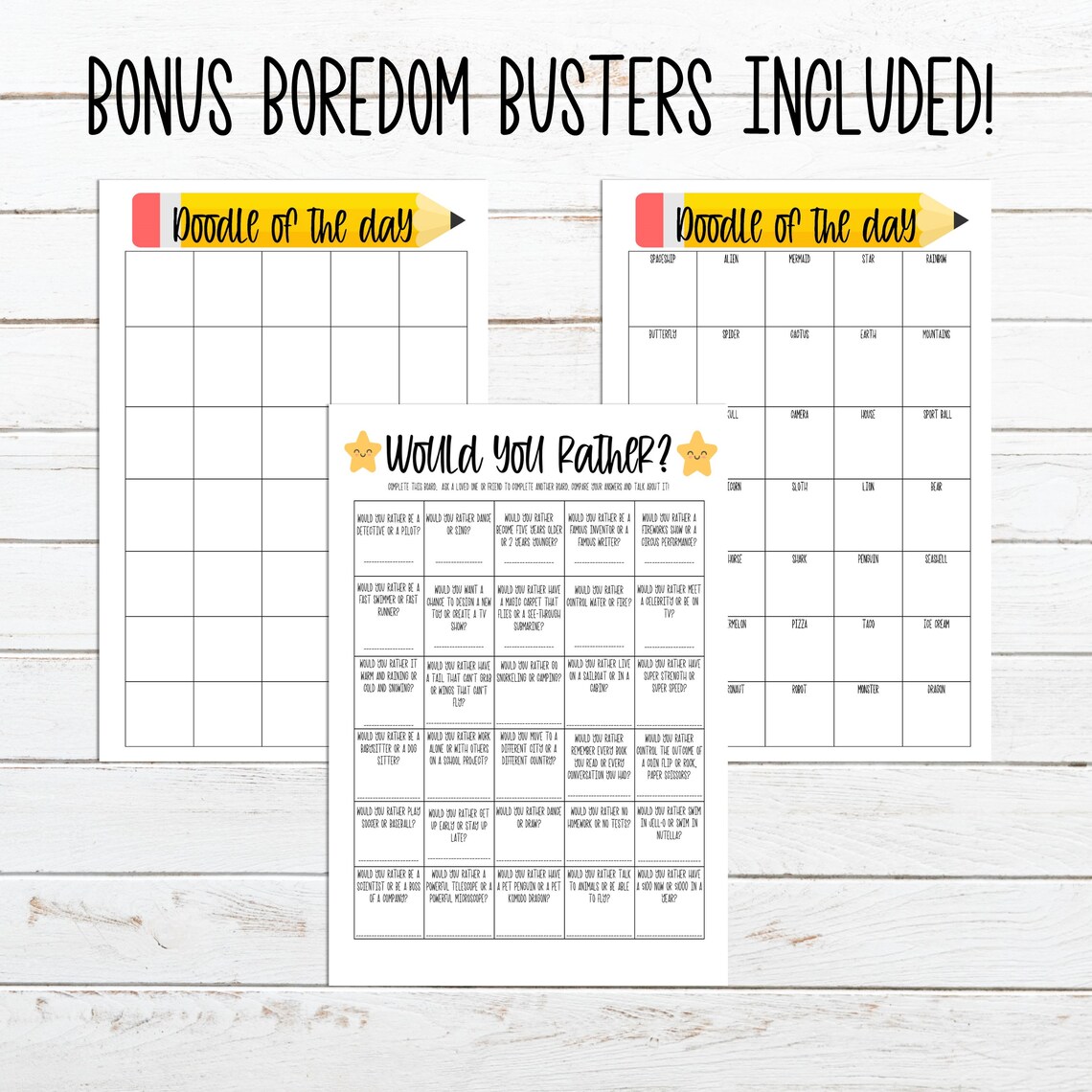 Kids Daily Journal Printable, Daily Reflection for Kids - Etsy