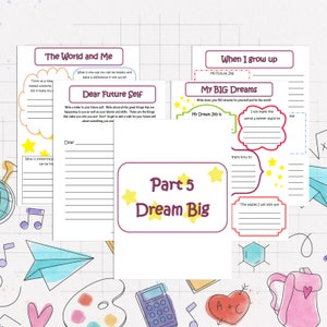 Mindfulness Guided Journal for Kids, Positive Thinking, Mental Health ...