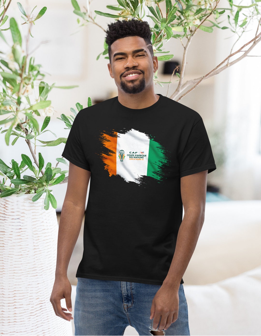 Ivory Coast AFCON 2023 Soccer T-shirt CAF Championship Tee Trendy ...