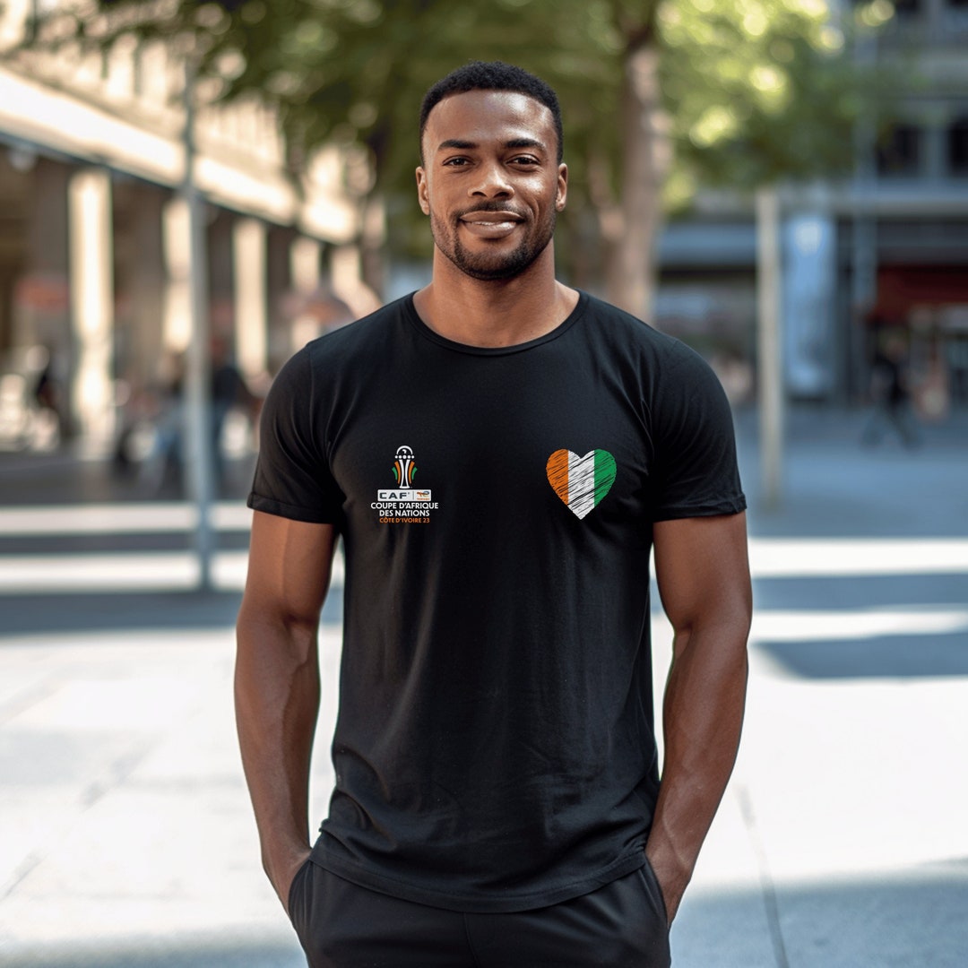 Ivory Coast AFCON 2023 Soccer T-shirt CAF Championship Tee Trendy ...