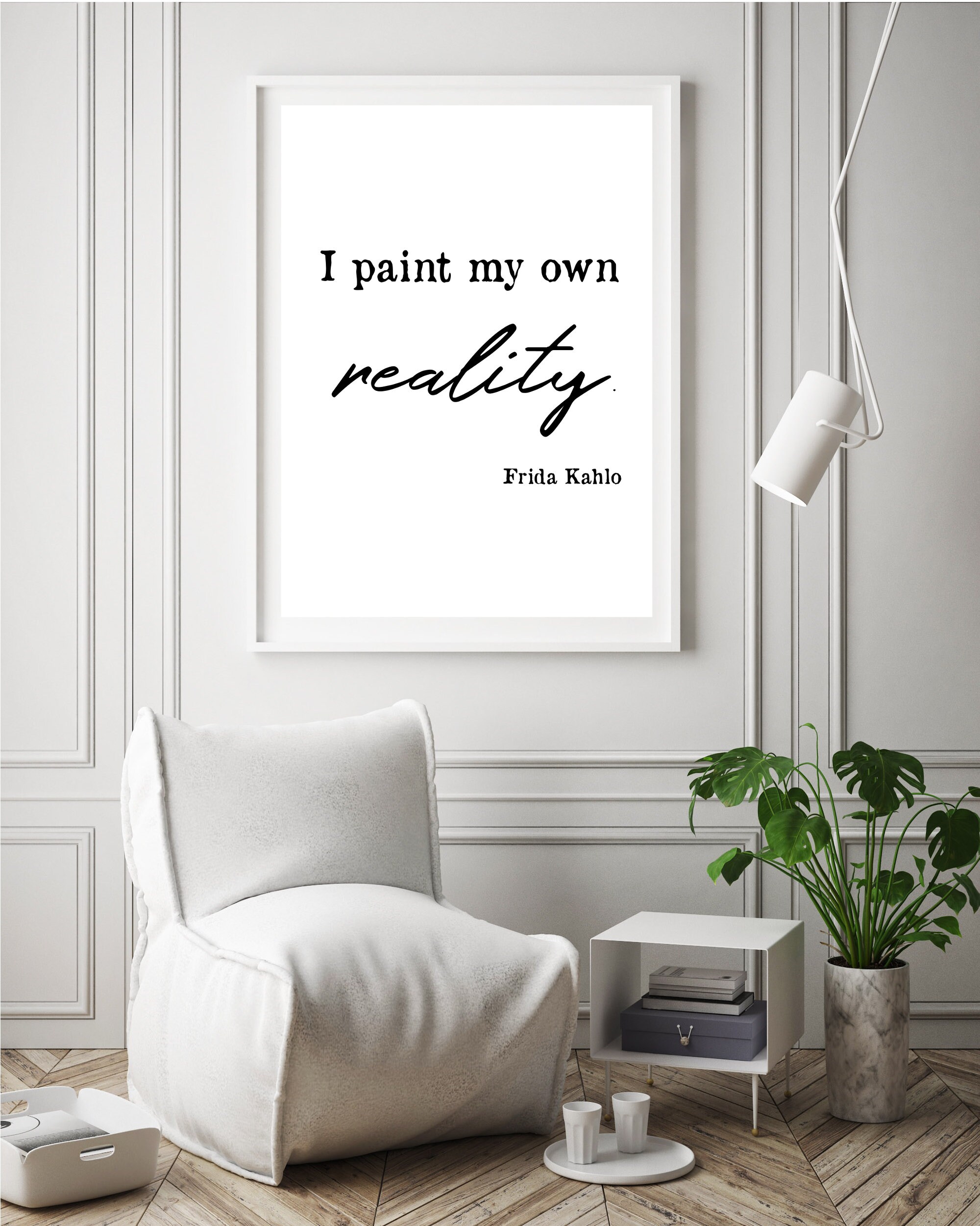 I Paint My Own Reality, Frida Kahlo Quote, Printable, Printable Quote ...