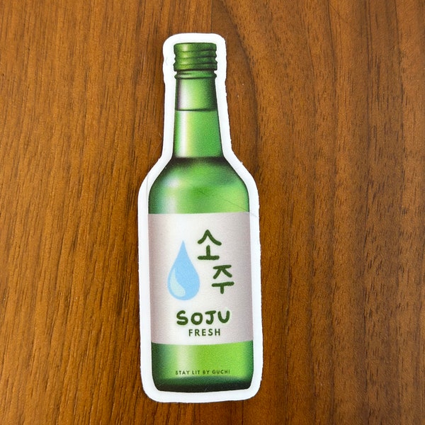 Soju Sticker - Etsy