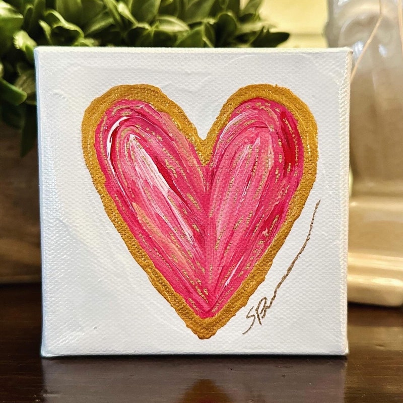Abstract Heart Art - Etsy