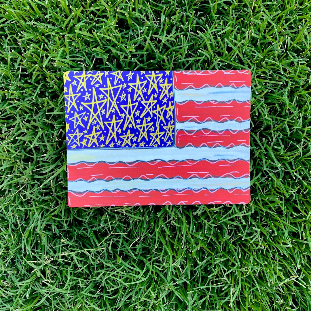 American Flag Magnet/ USA Magnet/ Magnets/ Pretty Magnets - Etsy