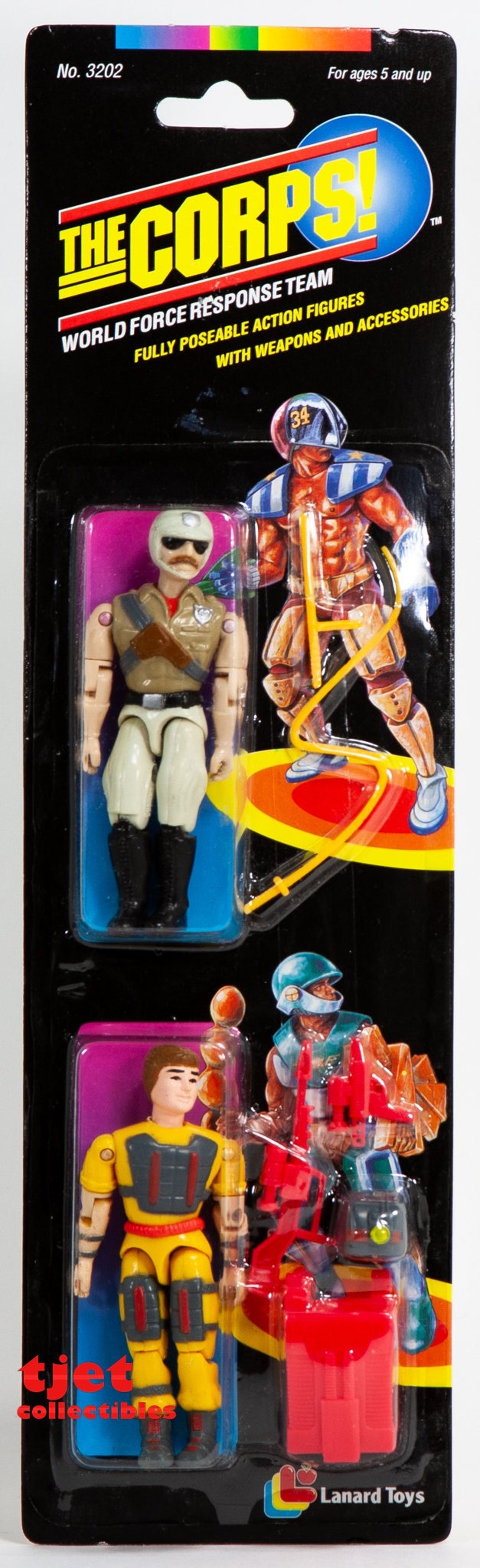 The Corps World Force Response Team Chopper & Night Lazer Action Figure ...