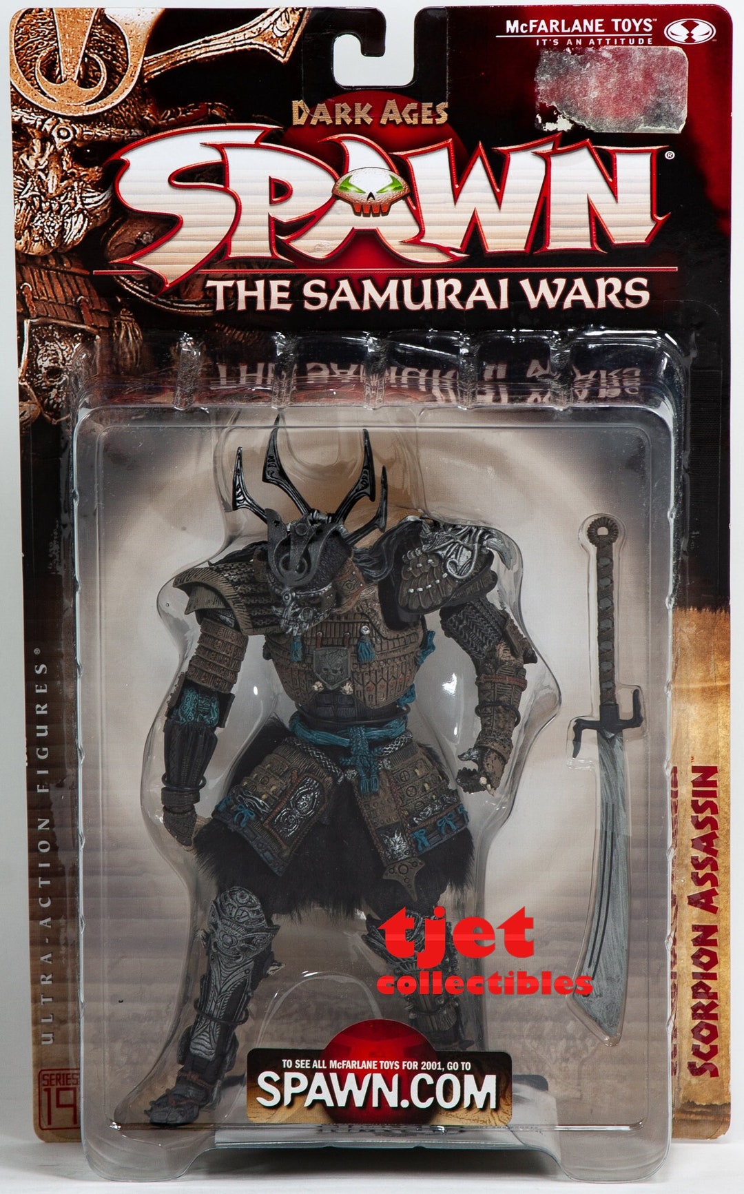 Dark Ages Spawn the Samurai Wars Scorpion Assassin Action Figure ...