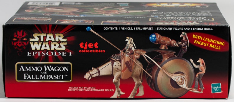 Star Wars Episode 1 Ammo Wagon & Falumpaset Hasbro MIB - Etsy
