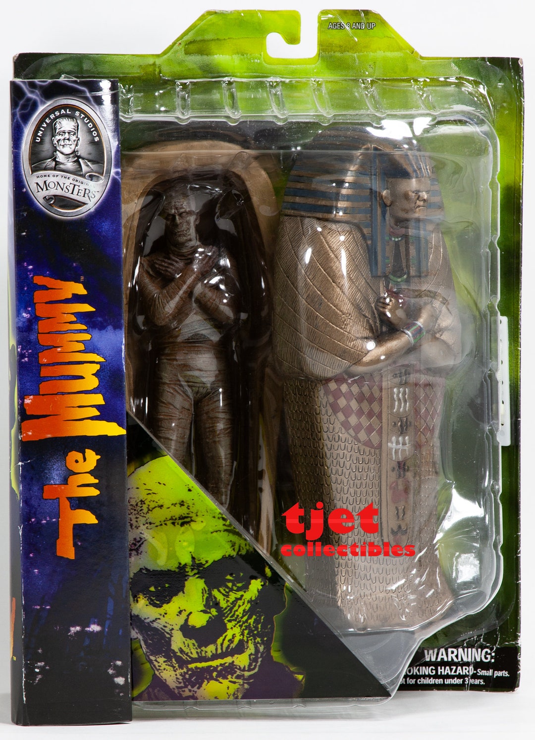 Universal Studios Monsters the Mummy With Sarcophagus Diamond Select ...