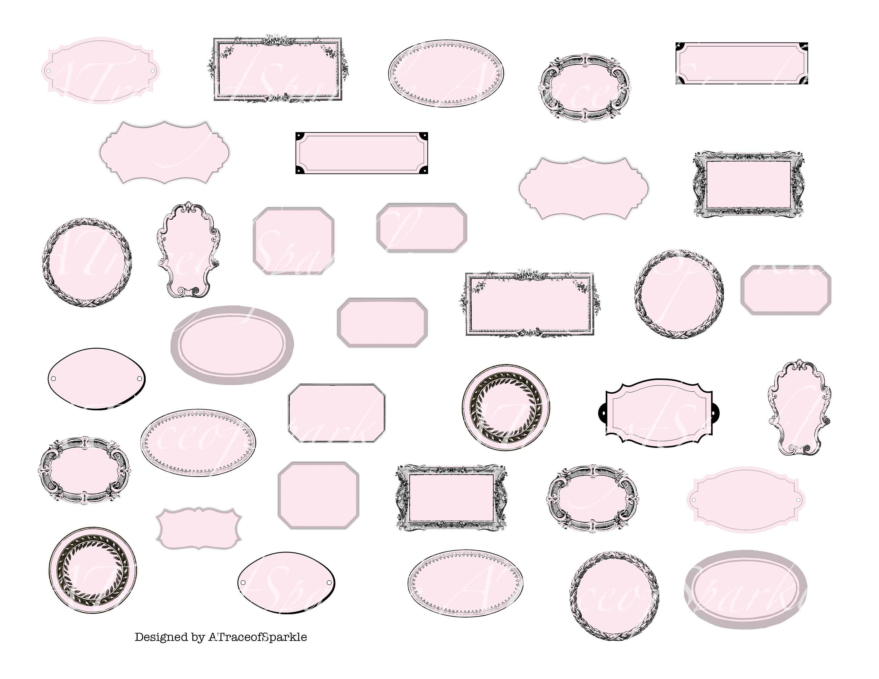 Words of Gratitude Labels Digital / Printable - Etsy