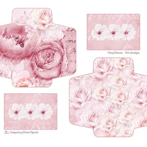 Peony Princess Digital Ephemera / Printable Fussy Cuts - Etsy