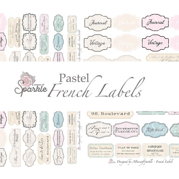 French Label - Etsy