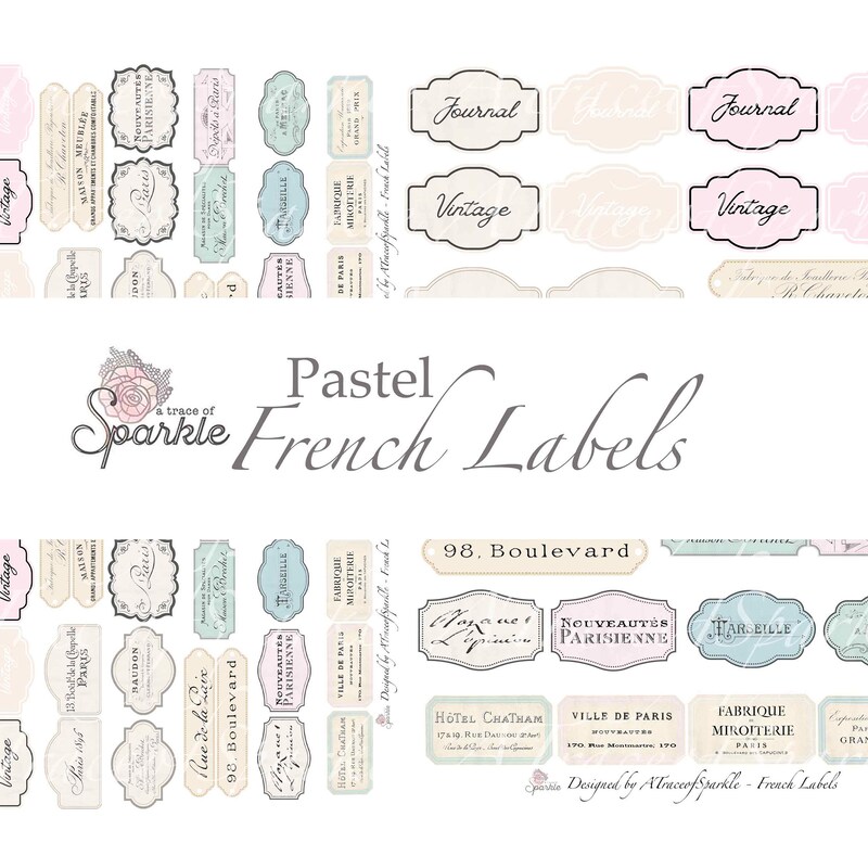 French Label - Etsy