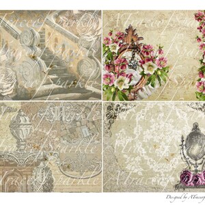 Baroque Impressions Ephemera Digital / Printable - Etsy