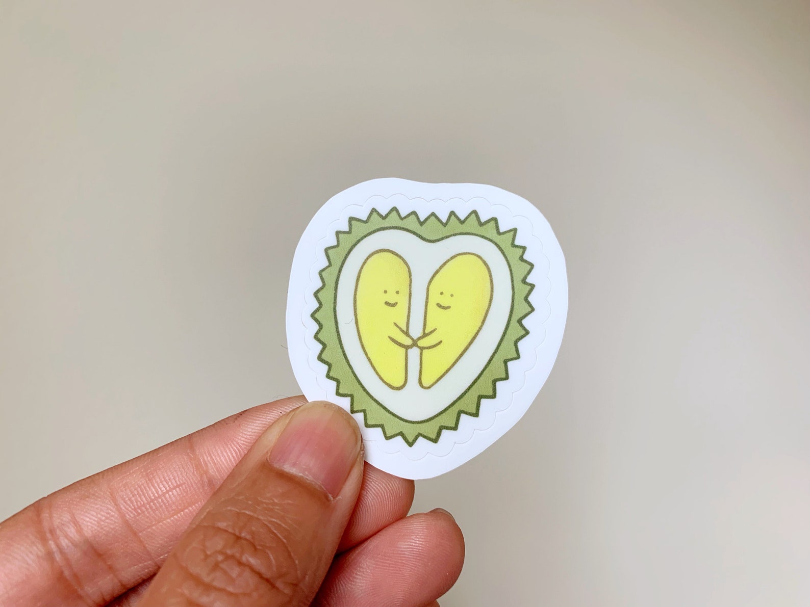 Durian Sticker Vinyl Sticker Laptop Sticker Water Bottle | Etsy