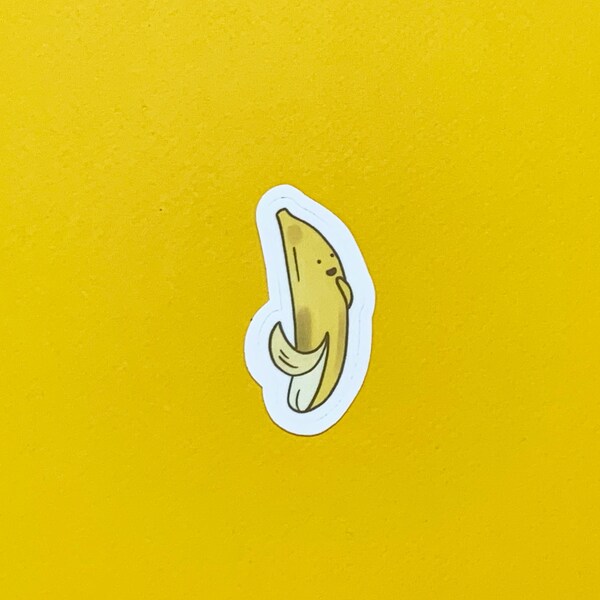 Banana Sticker - Etsy
