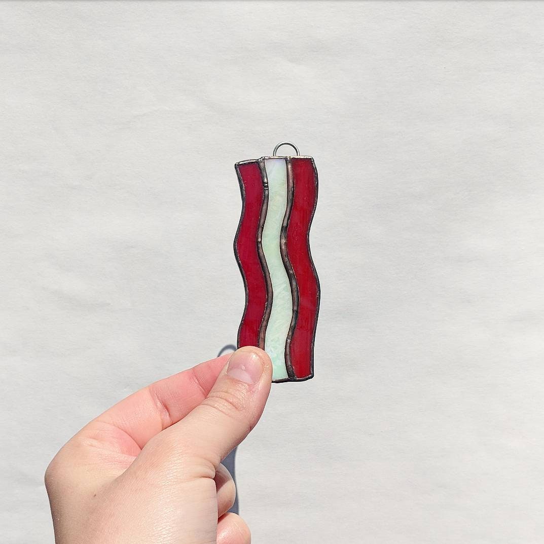 Stained Glass Bacon - Etsy