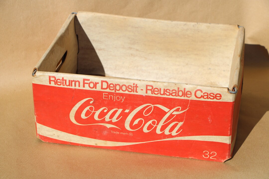1970's Vintage Coca Cola Shipping Crate 16 X 12 X 7 Inches Fair ...
