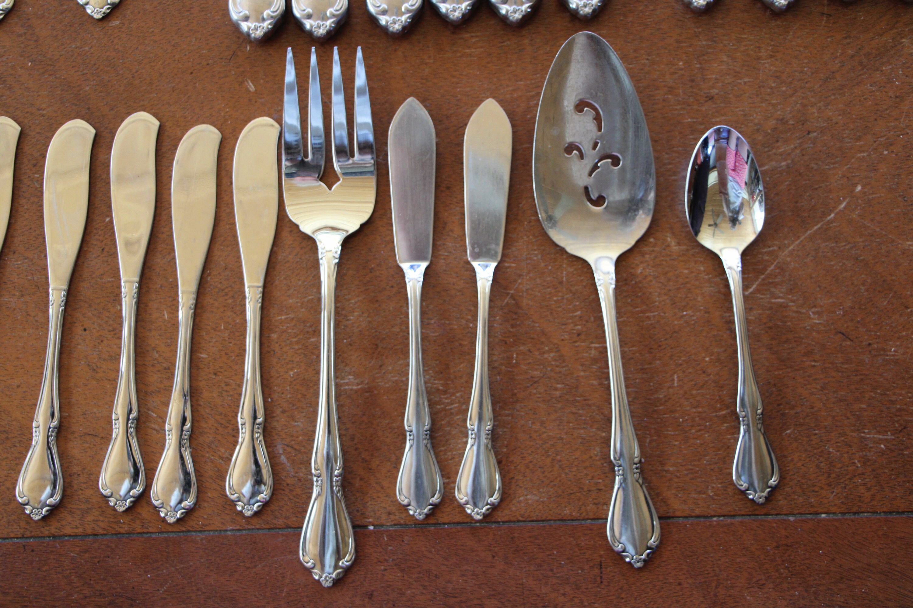 1961 Vintage - Oneida Oneidacraft - Stainless - CHATEAU - Stainless ...