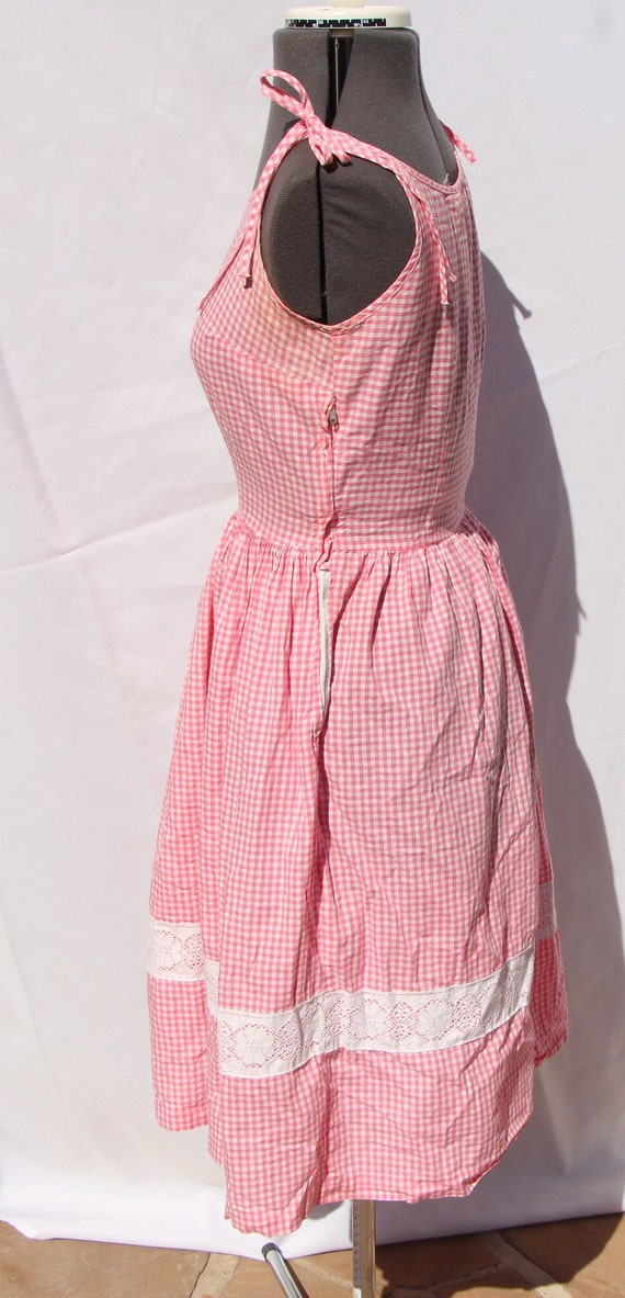 1960's Vintage - LOOK ALIKES - Pink & White Gingham S… - Gem